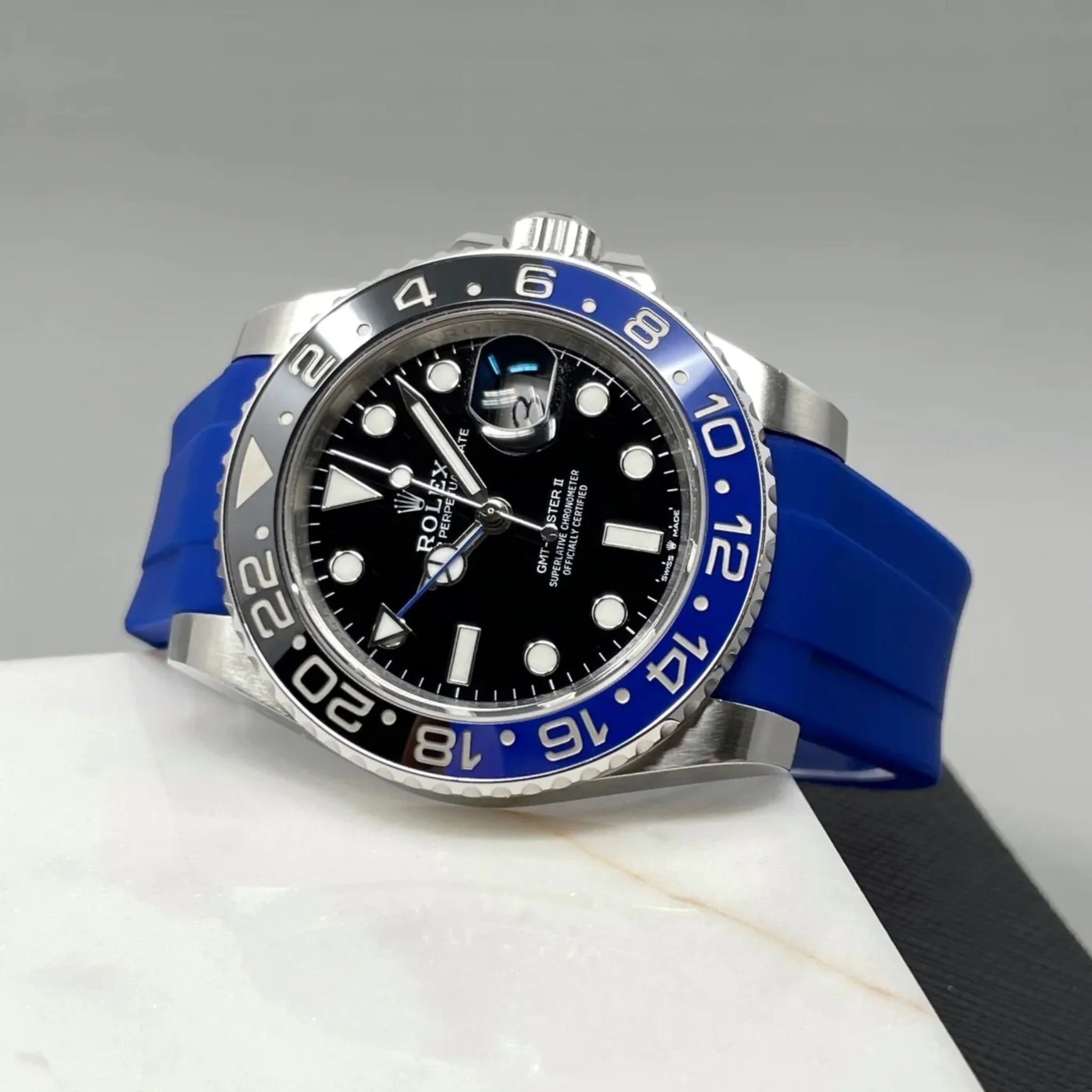 Rubber Straps for Rolex GMT-Master II - Helvetus® Switzerland