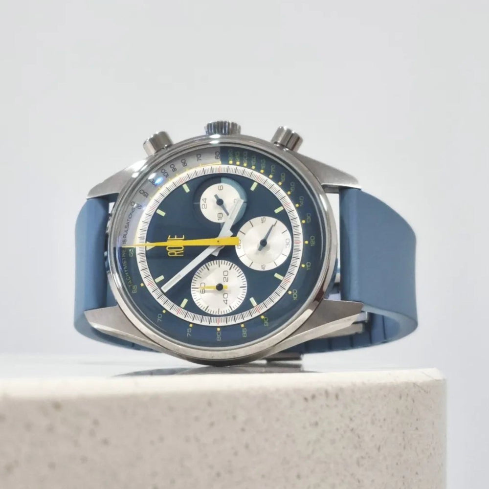 Baby Blue CTS Strap in FKM Rubber - Helvetus® Switzerland