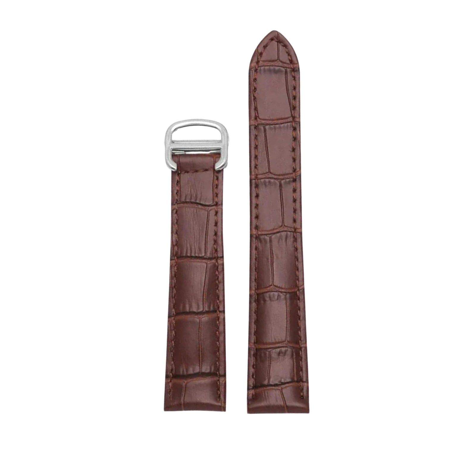 Brown Leather Strap for Cartier Tank Watches – Helvetus® Switzerland