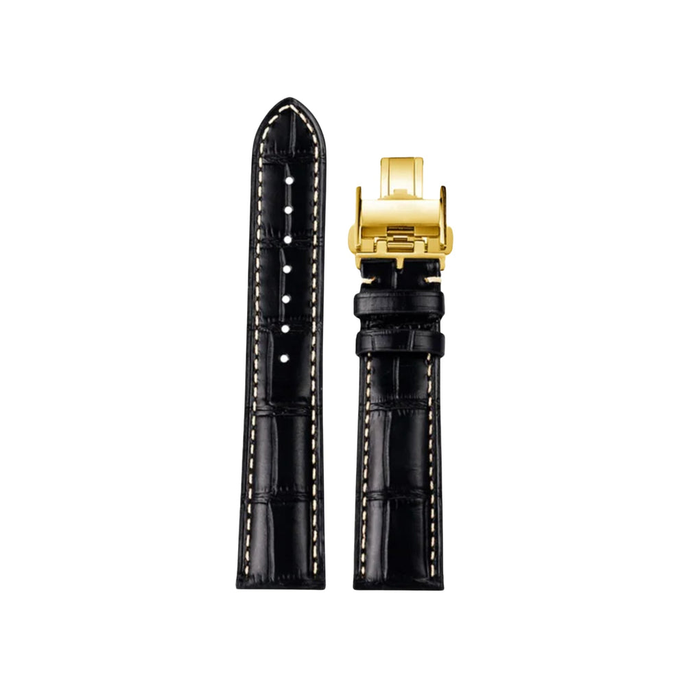 Leather Strap for Longines Master Collection in Black- Helvetus ...