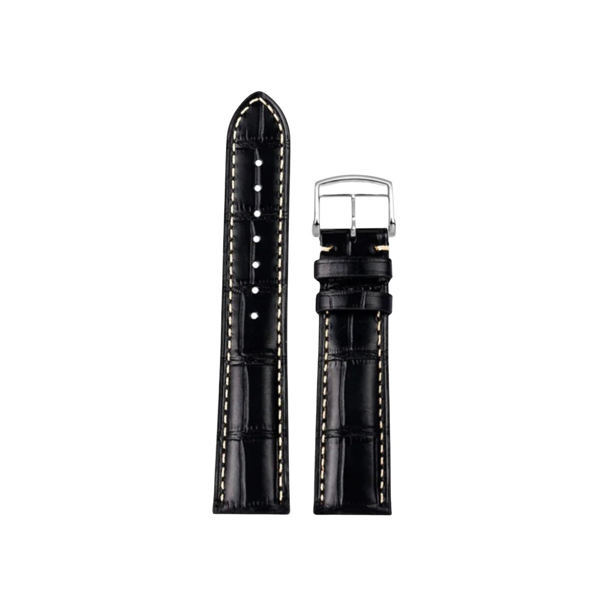 Leather Strap for Longines Master Collection in Black- Helvetus ...