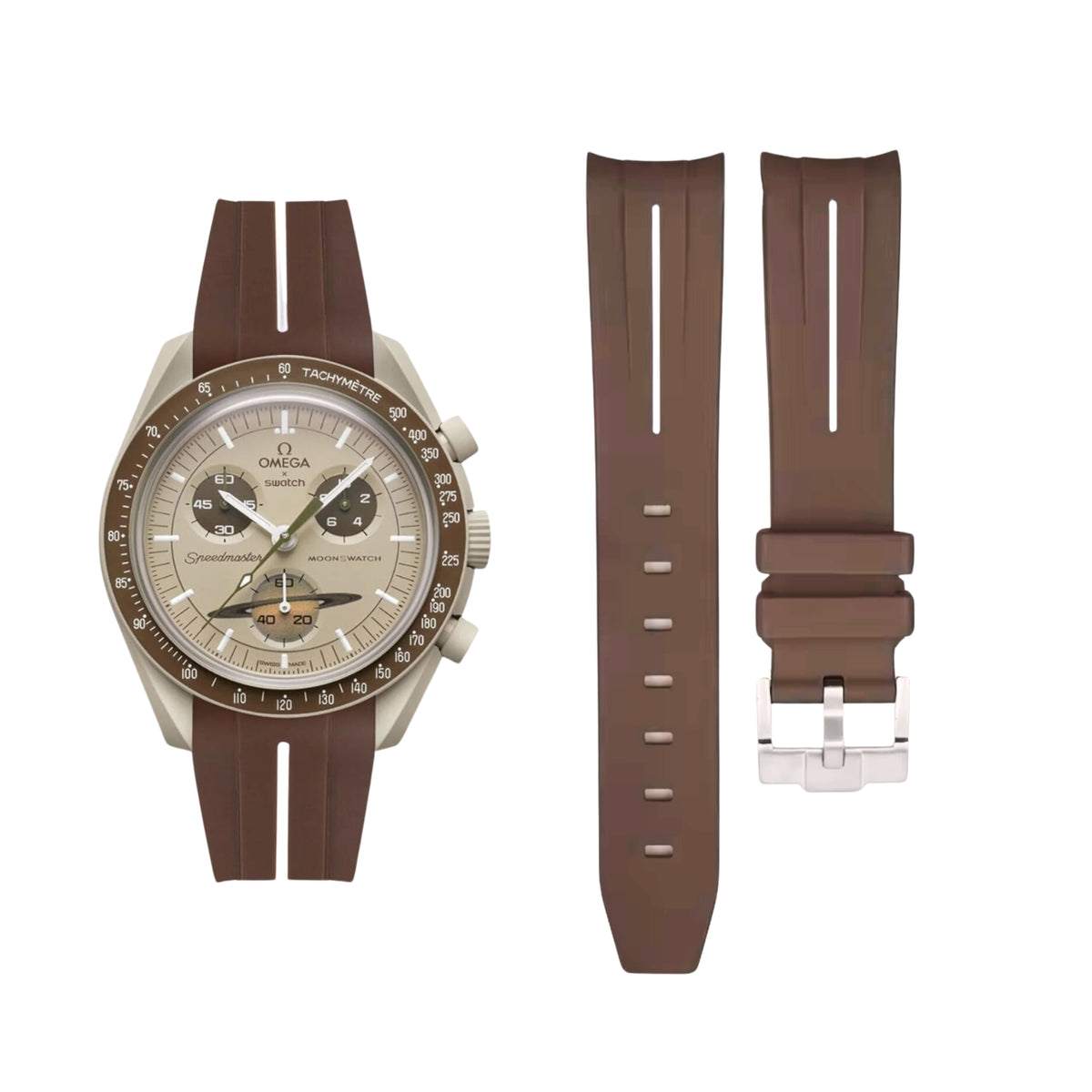 MoonSwatch Straps – Premium Rubber & Leather Bands | Helvetus®
