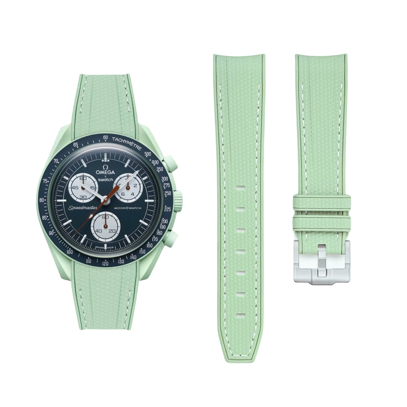 MoonSwatch Straps – Premium Rubber & Leather Bands | Helvetus®