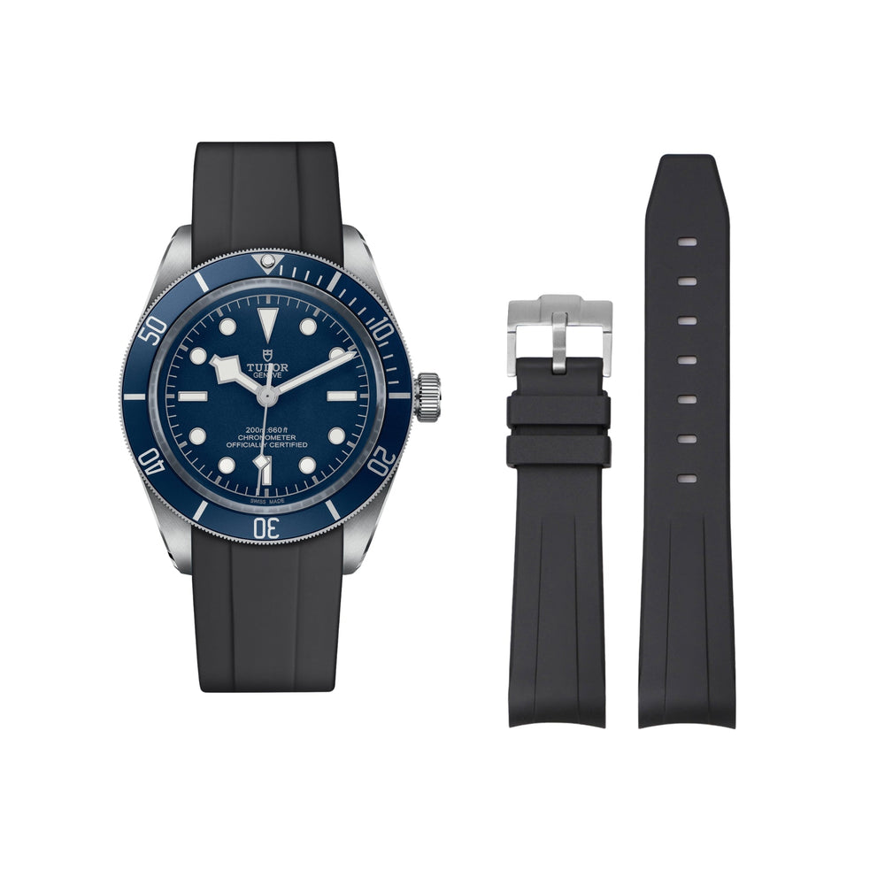 Tudor Black Bay Strap in Black - Helvetus® Switzerland