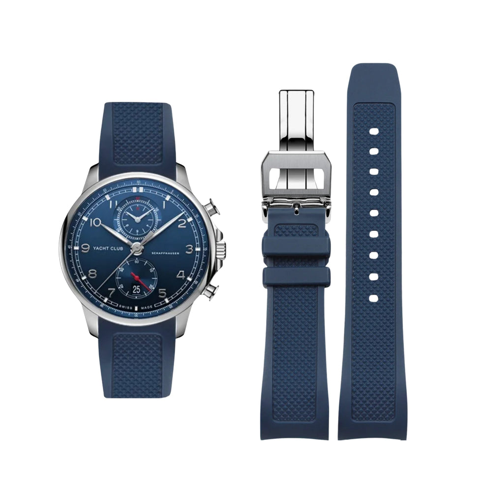 Strap for IWC Portugieser in Blue - Helvetus® Switzerland