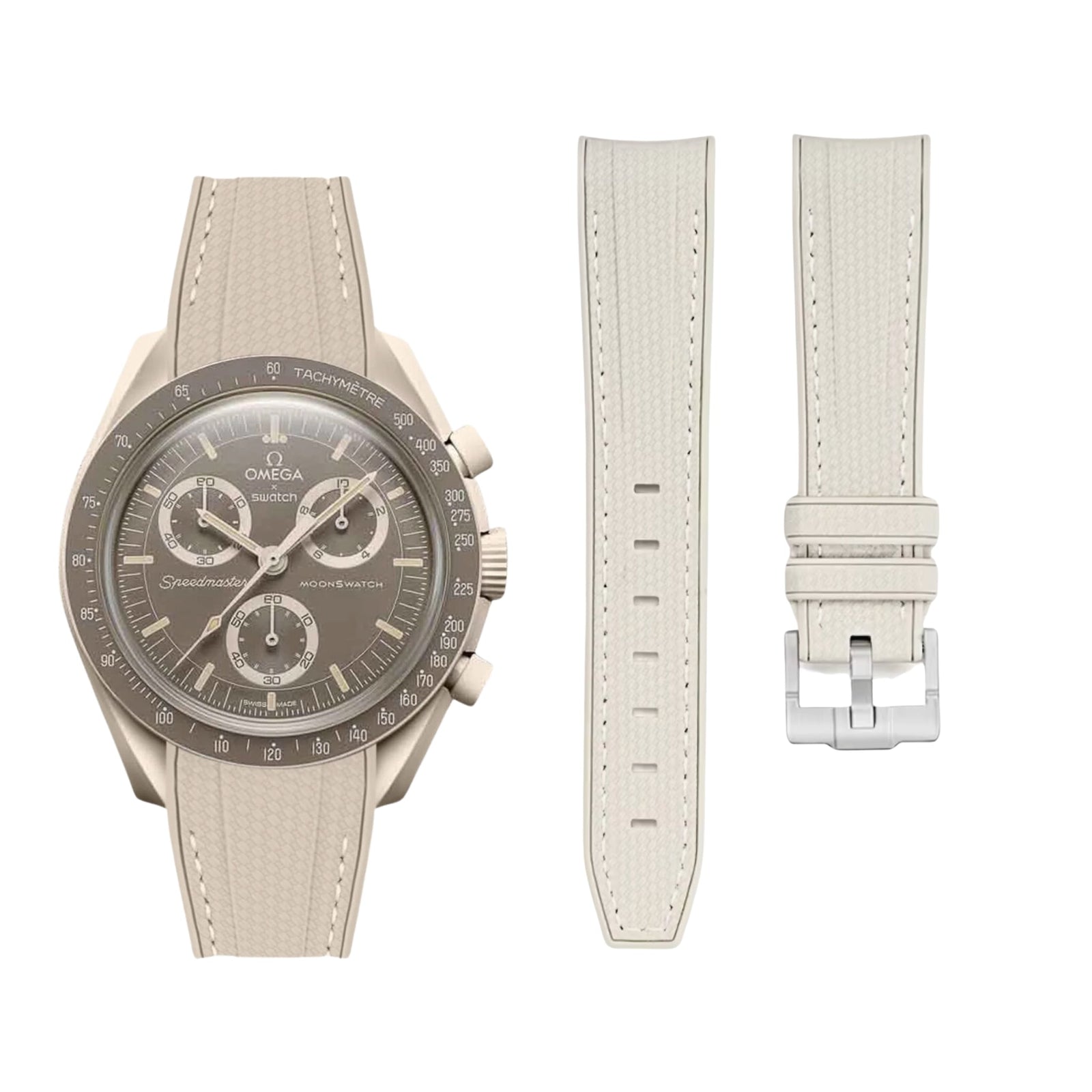 Strap for Mission on Earth Desert in Beige - Helvetus® Switzerland