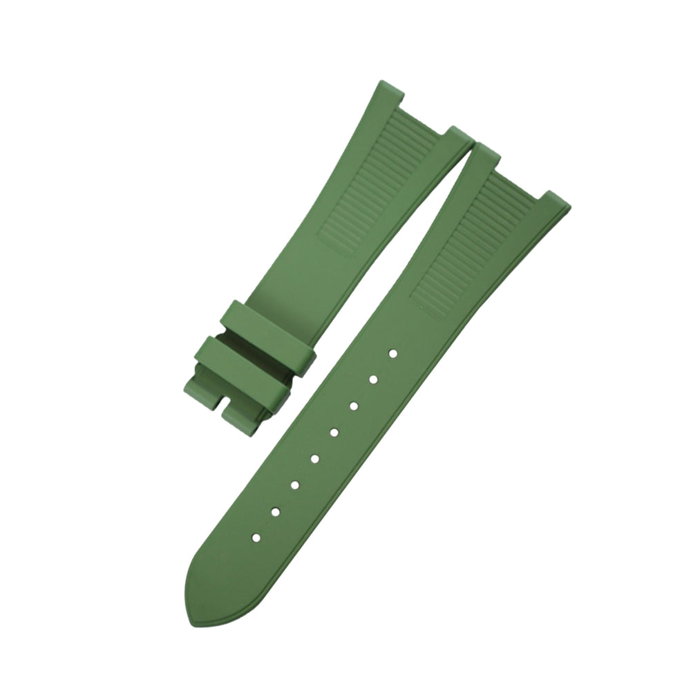 Green PP Nautilus Rubber Strap - Helvetus® Switzerland Straps