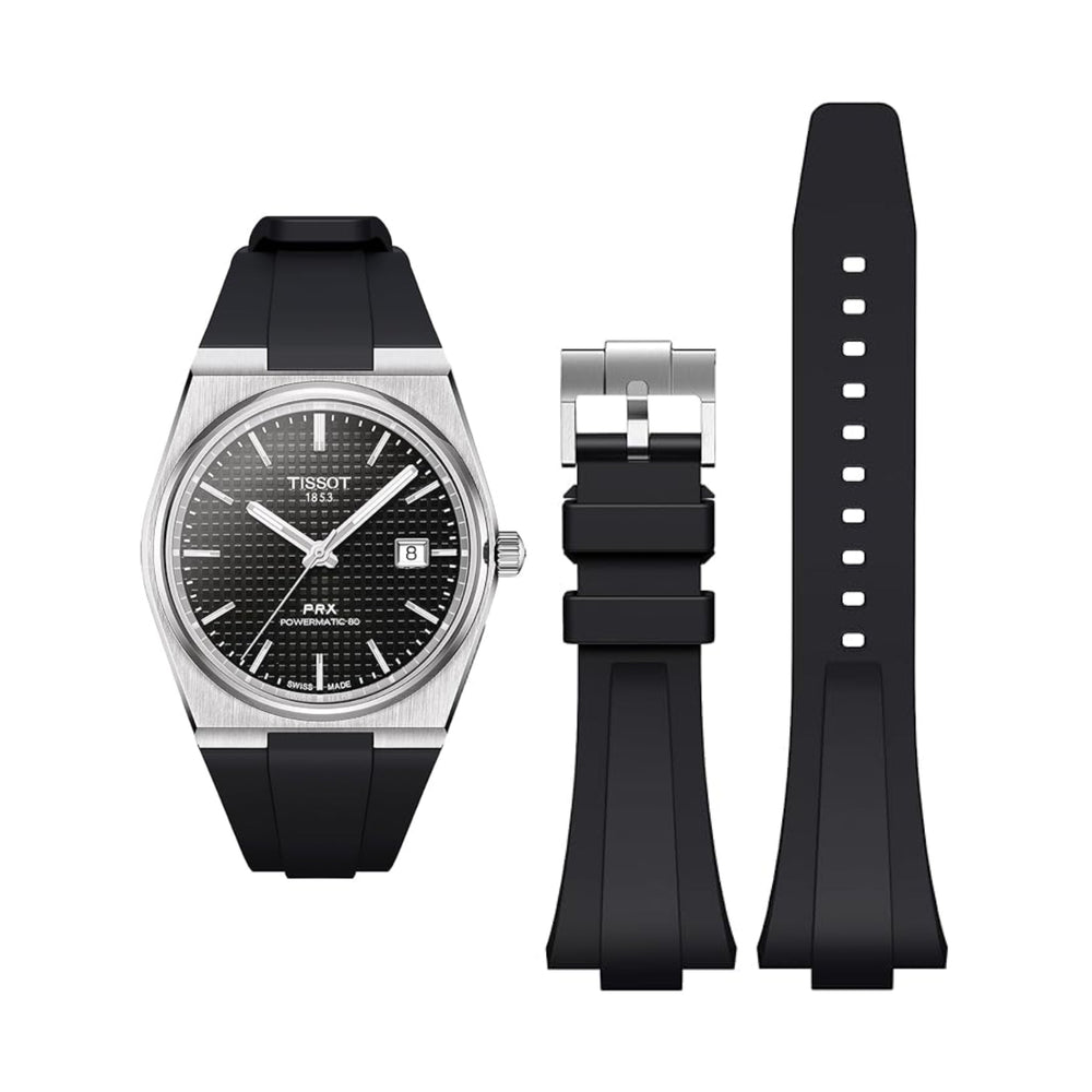 Black Strap for Tissot PRX - Helvetus® Switzerland