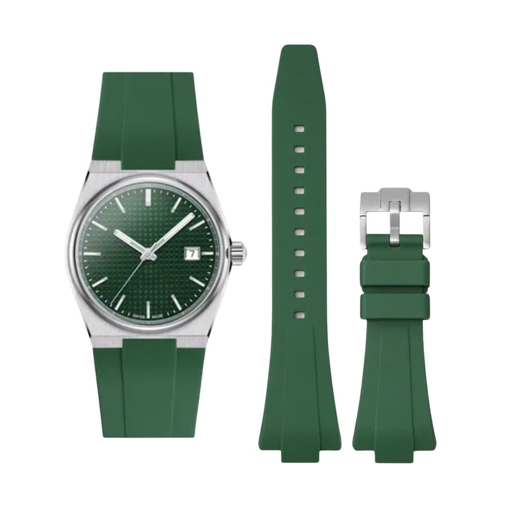 Green Strap for Tissot PRX - Helvetus® Switzerland
