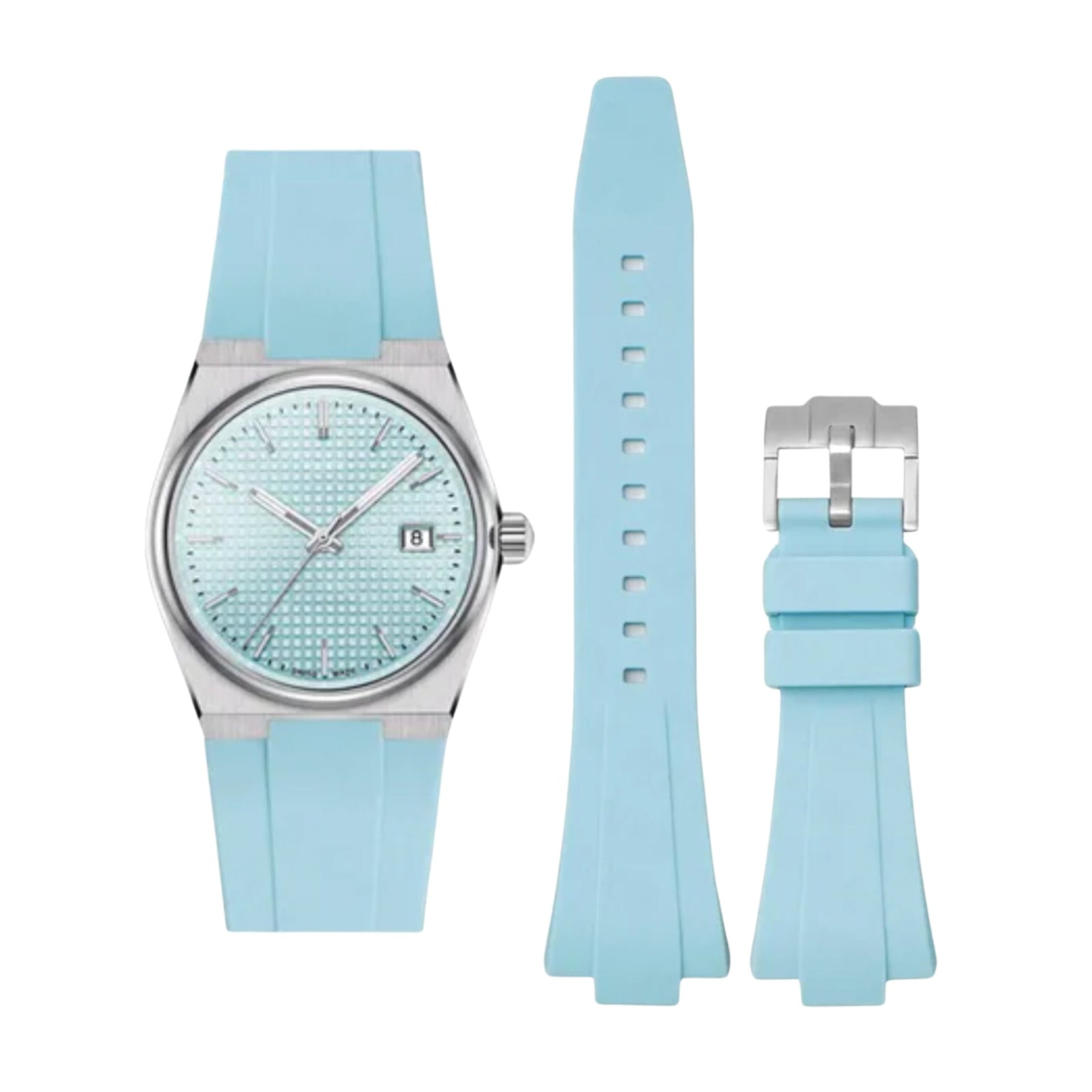 Light Blue Strap for Tissot PRX - Helvetus® Switzerland
