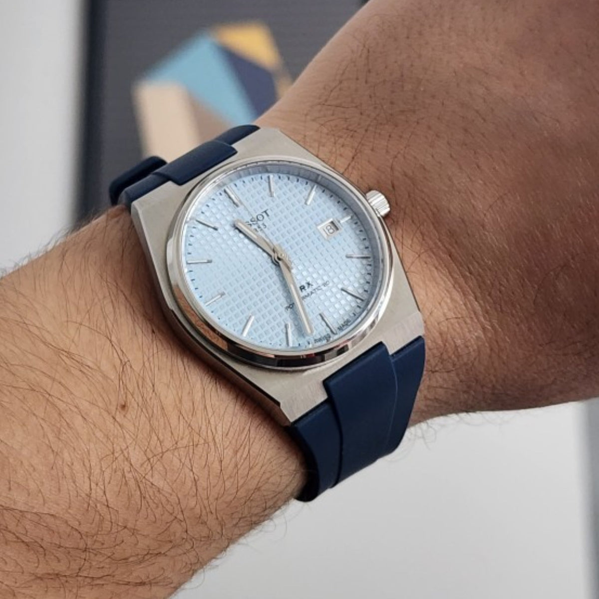 Navy Blue Strap for Tissot PRX - Helvetus® Switzerland