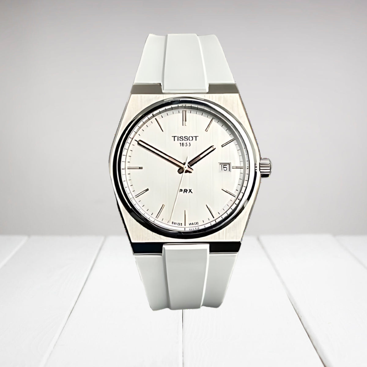 White Strap for Tissot PRX - Helvetus® Switzerland